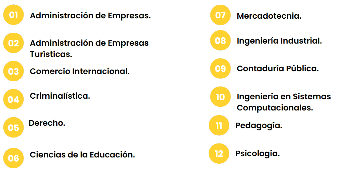 Oferta Licenciaturas - NODS Global